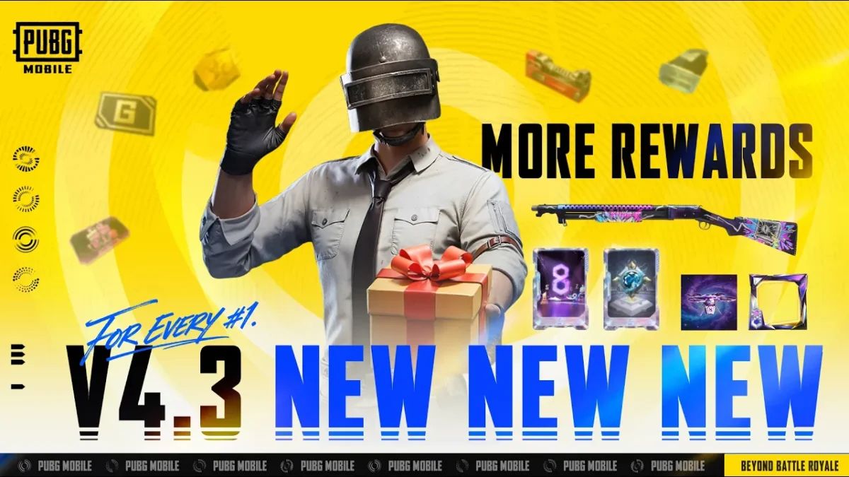 PUBG Mobile Version 4.3: Massive Rewards and Thrilling Features Drop ...
