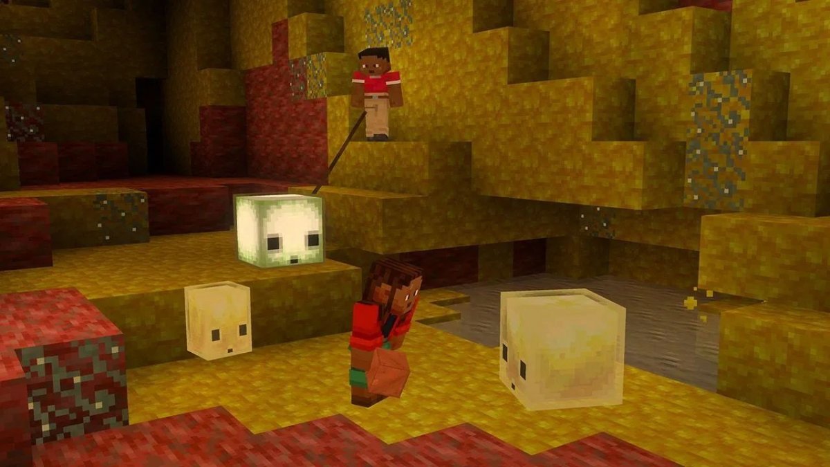 Minecraft Bedrock Beta 26.20.23: Sulfur Cubes, Sulfur Caves, and Chaos ...