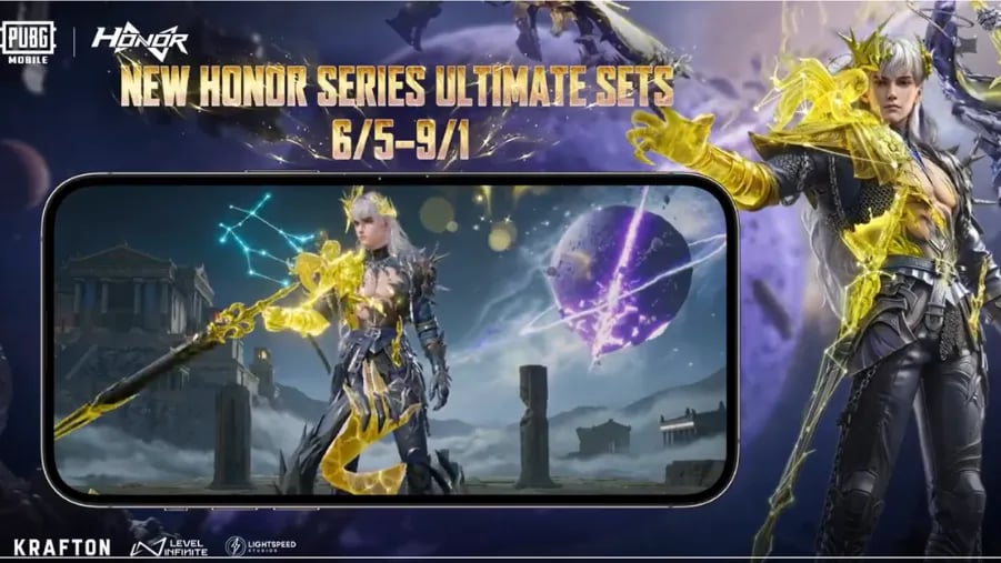 Ultimate Cosmic Power: PUBG Mobile Honor Series Ultimate Sets Transform ...