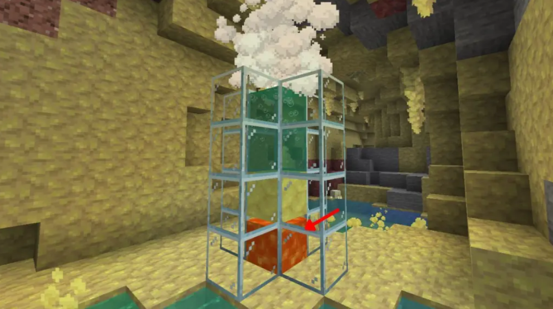 How to Make a Geyser in Minecraft