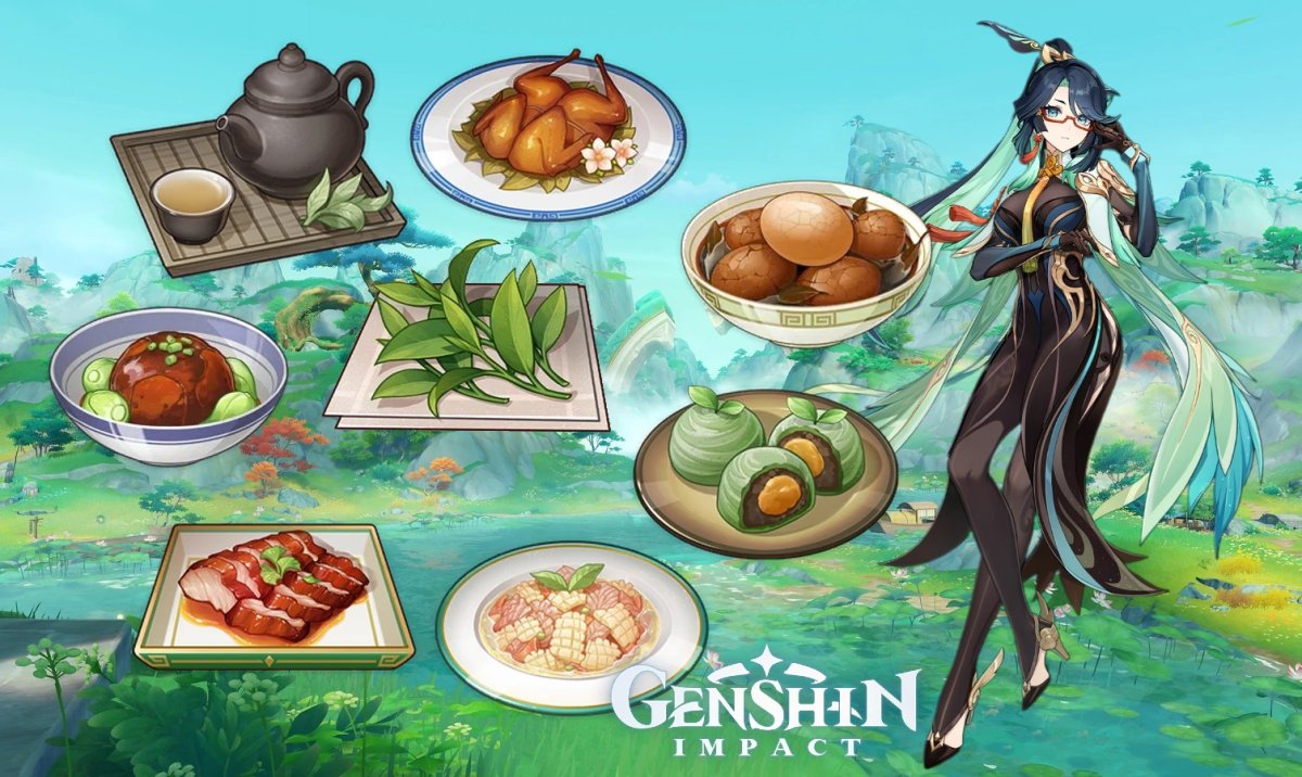 Genshin Impact 4.4 Cooking Recipes: Locations & Ingredients