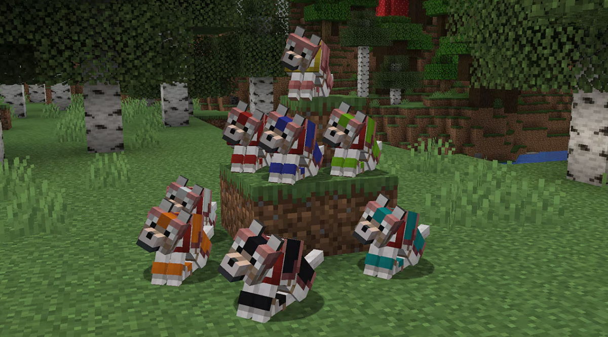 Origins of New Minecraft Wolf Variants Unveiled By a Player