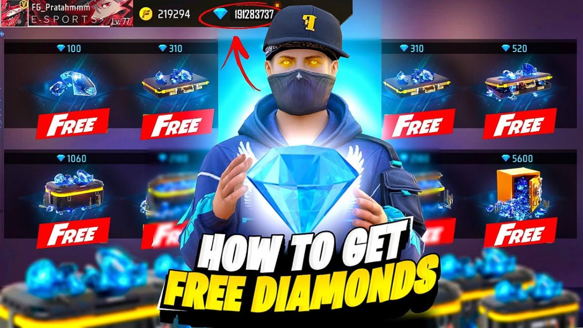 Safe Tips For FREE Diamonds Without Free Fire Diamond HACK 99,999