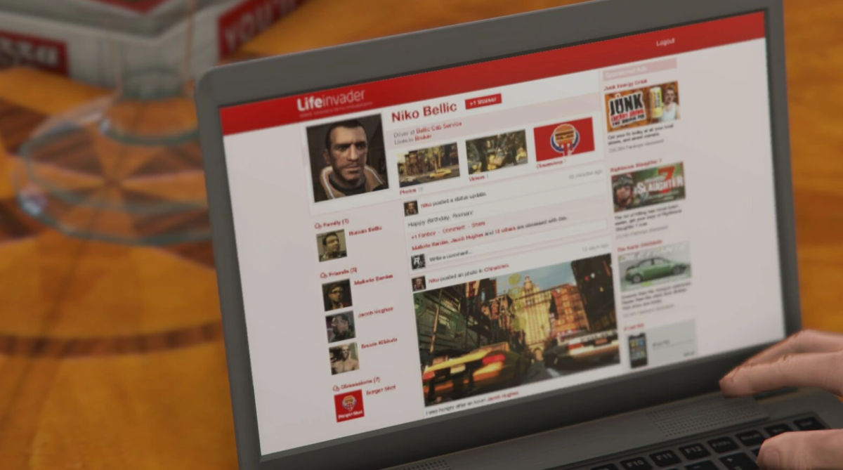 Rockstar Games Closes Lifeinvader - Official Parody Website for GTA V