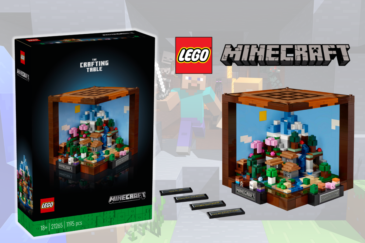 LEGO Minecraft Crafting Table Set: Celebrating Minecraft's 15th Anniversary