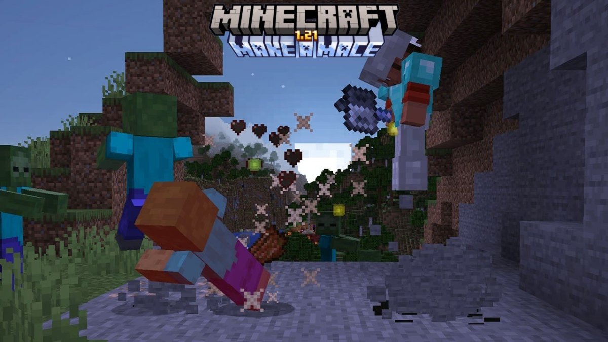 Minecraft Mace 1.21: Crafting Recipe, Enchantments & Uses