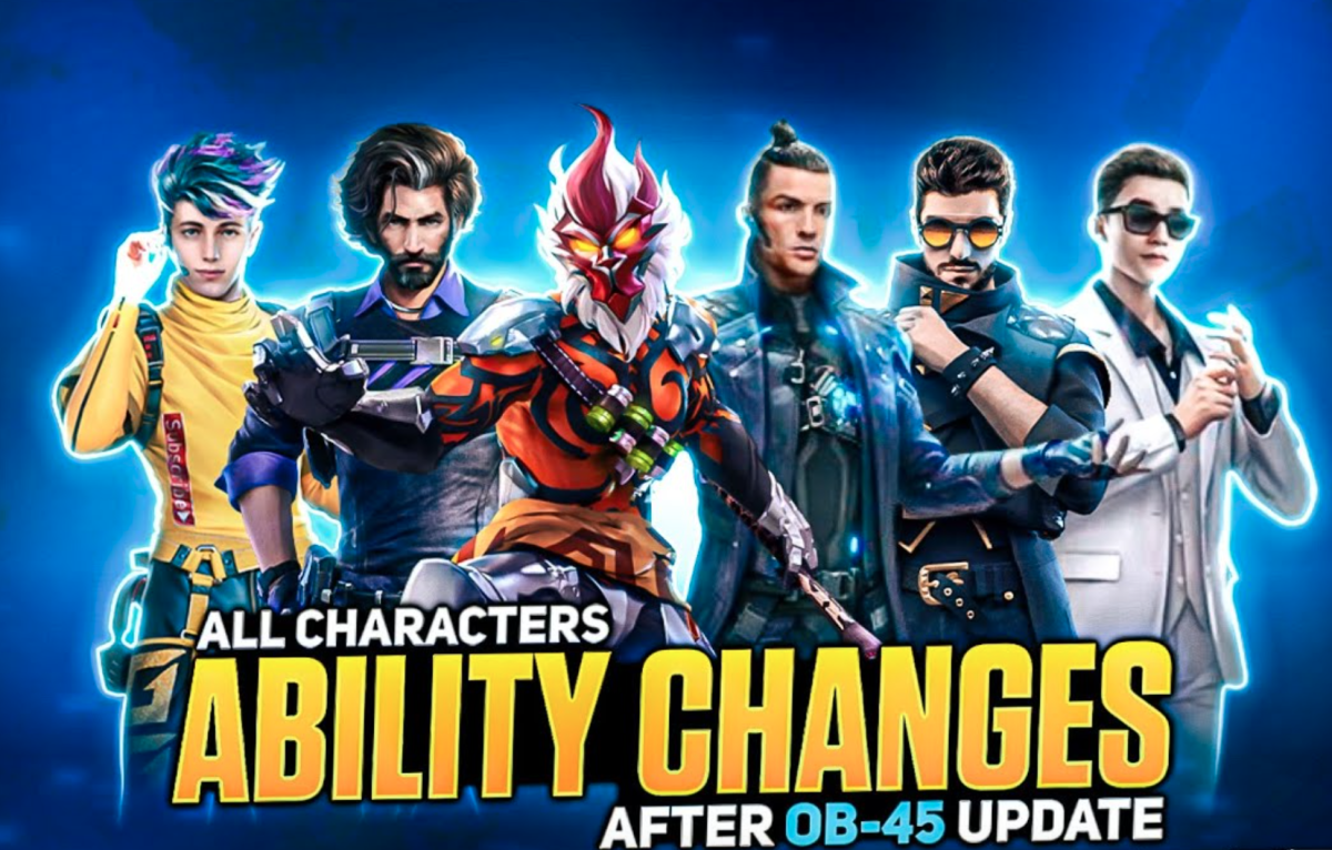All Characters Changes In Free Fire Update 2024 OB45