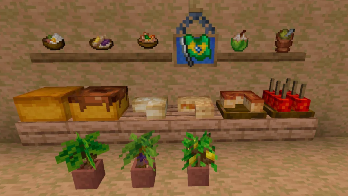 New Minecraft Mod Can Add Brazilian Foods To The Game!