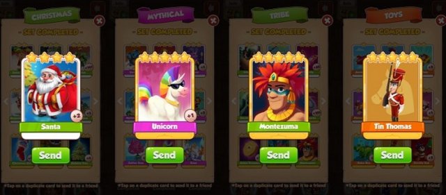 Tổng Hợp 16 Card Sets Coin Master Update - Ecurrencythailand.com