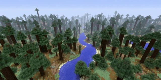 Minecraft Taiga Biome