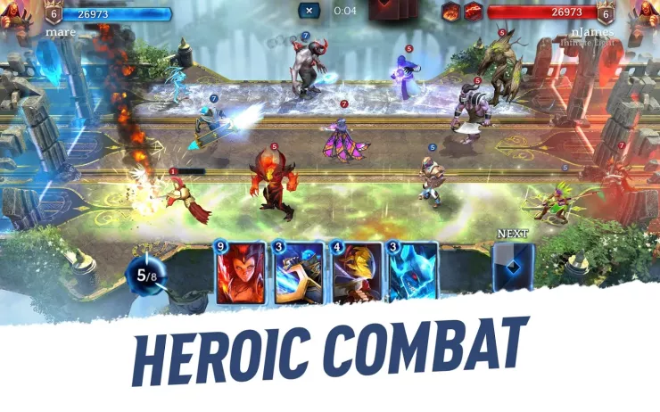 Heroic - Magic Duel: A Brand-New PvP Battle Game For Mobiles!