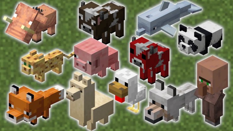 Best Animals In Minecraft Where To Find How To Tame Them