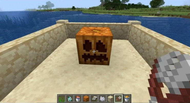Minecraft Pumpkin Carving How To Quickly Carve A Pumpkin